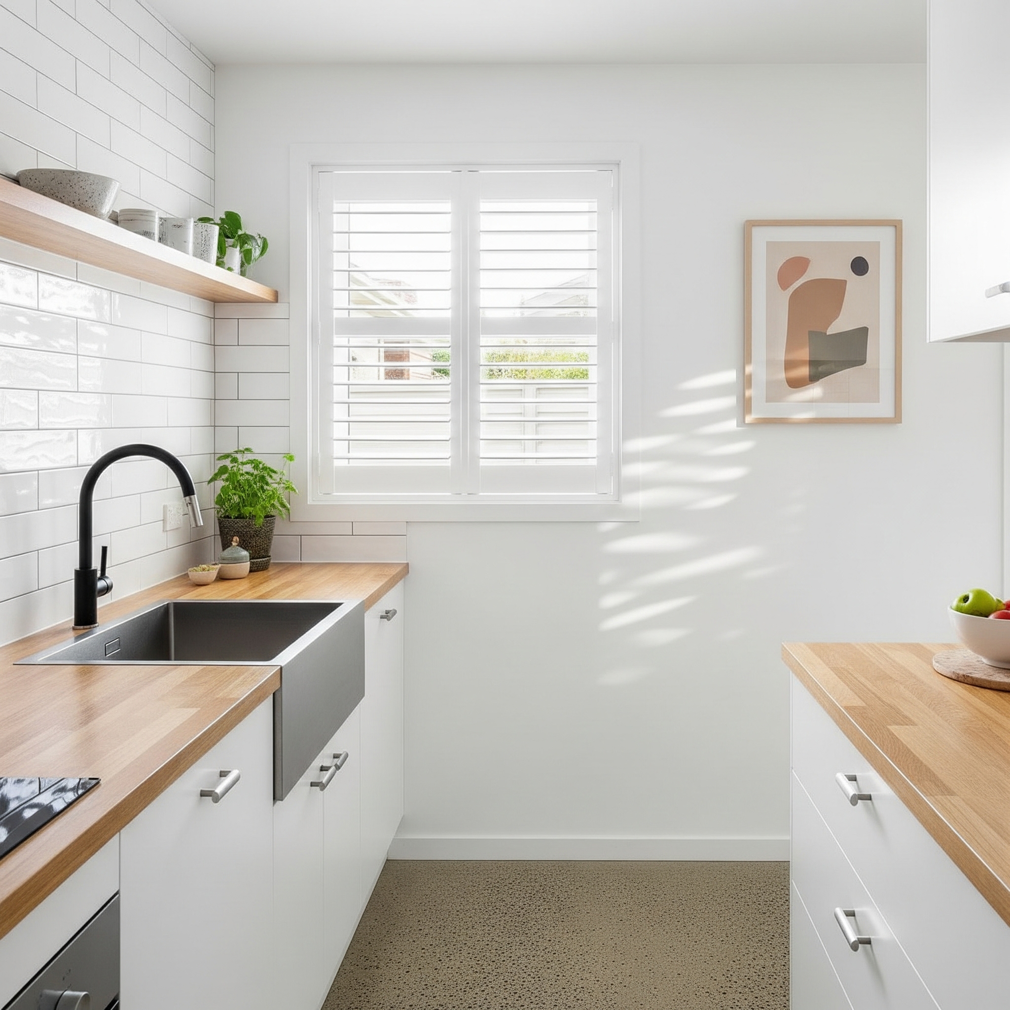 A Guide to Choosing Kitchen Plantation Shutters - DIY Easyfit Shutters